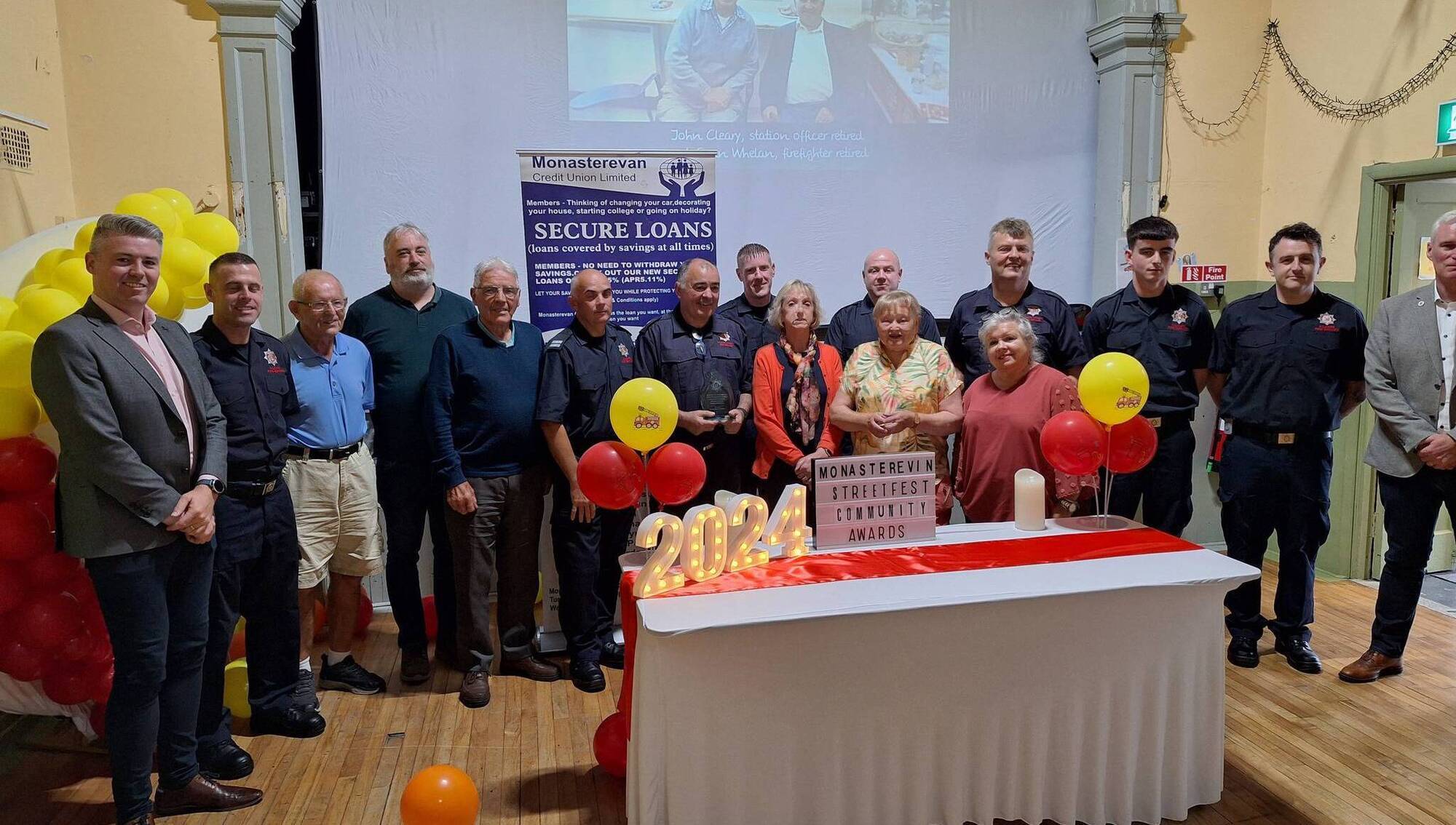 Monasterevin firefighters receive recognition - Community - Kildare ...