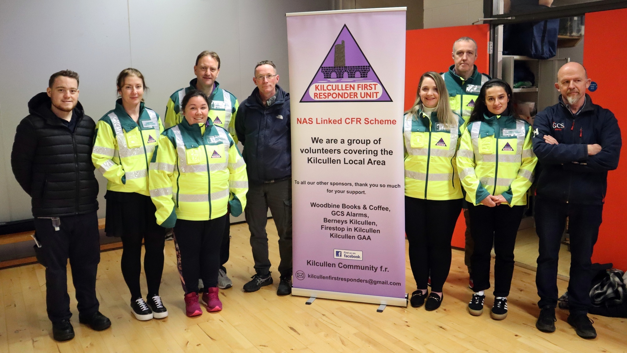 Kilcullen First Responders receive special hi-vis sponsorship ...