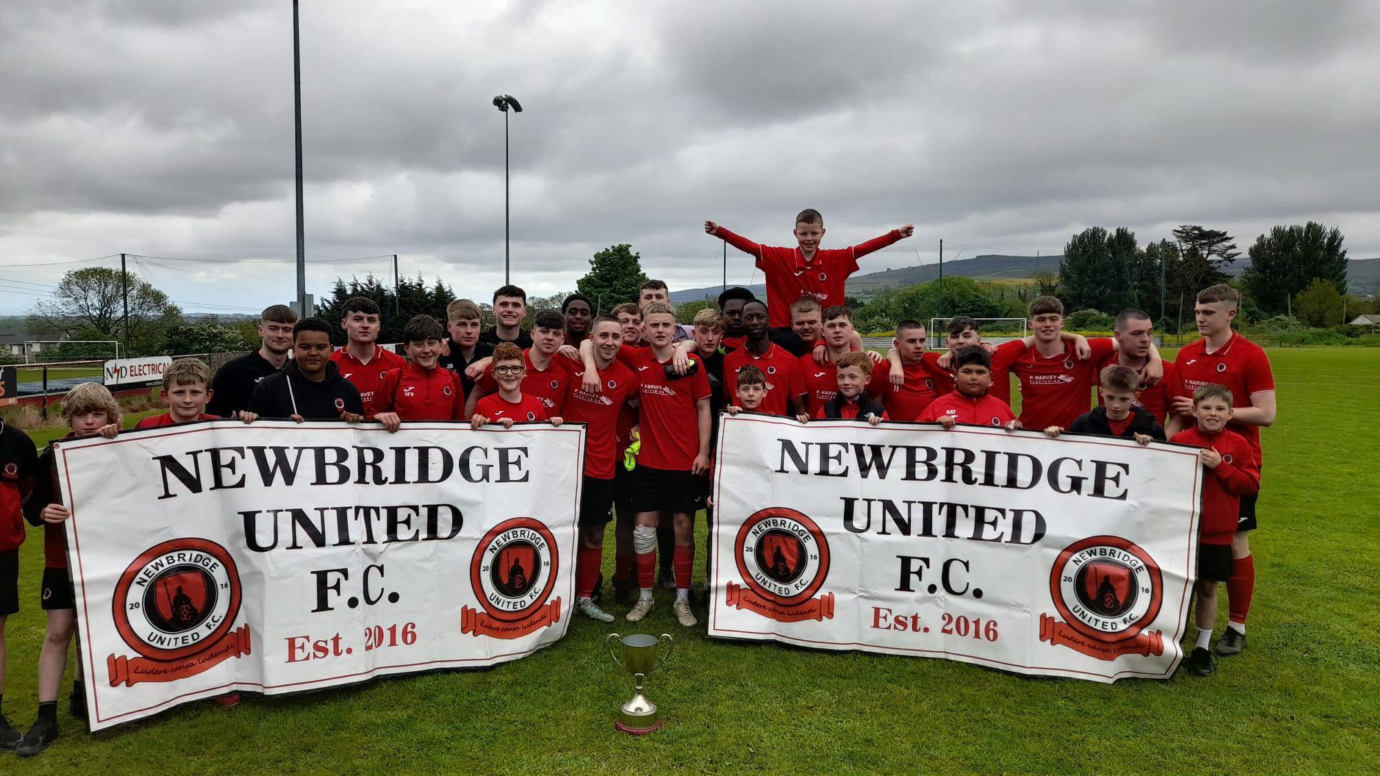 Newbridge United complete historic U21 league and cup double in the ...